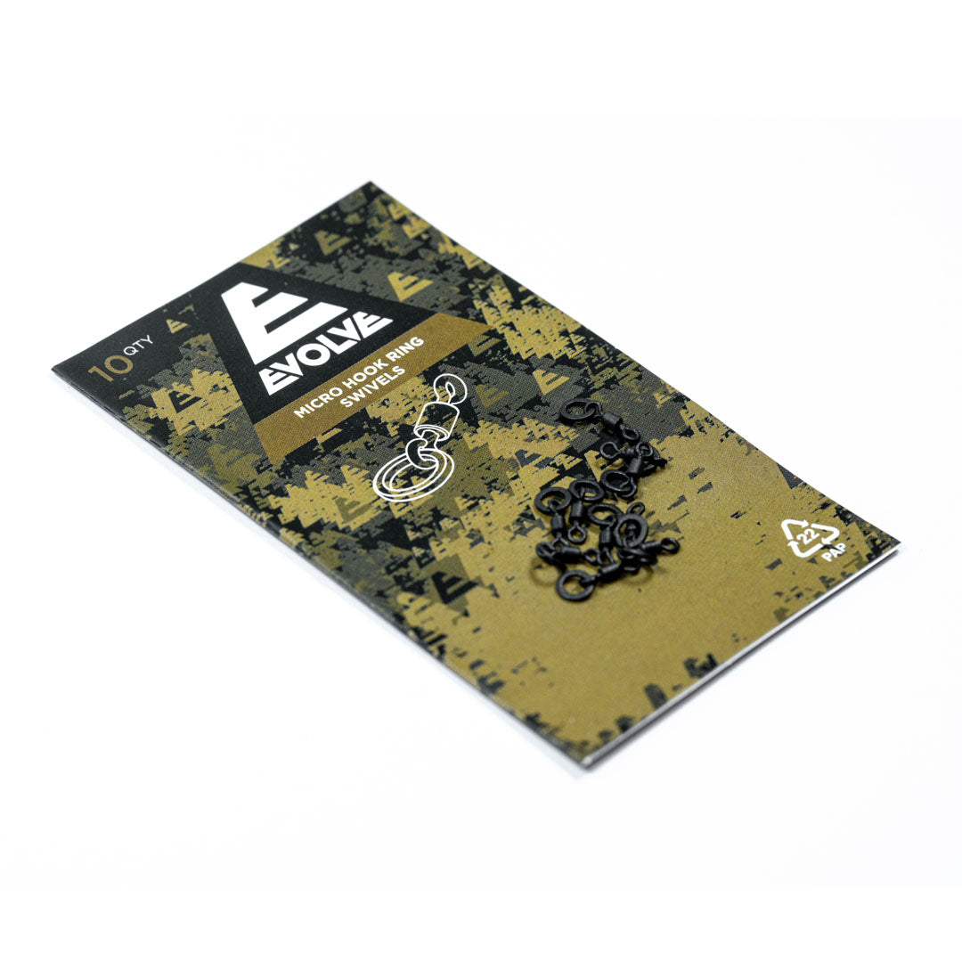Evolve - Micro Hook Ring Swivels – Derek's Angling