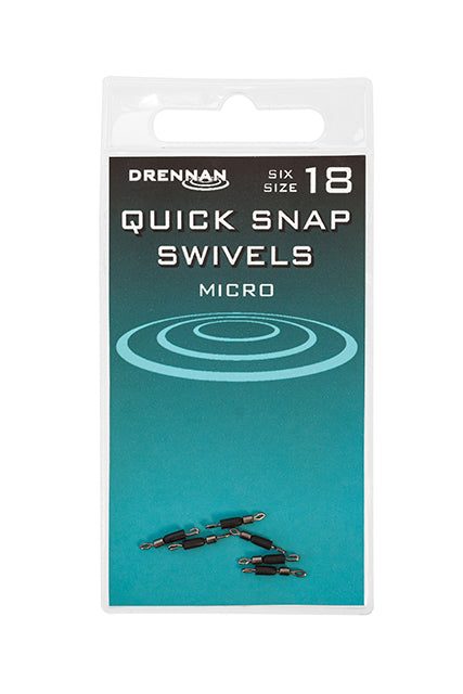 Drennan - quick snap swivels – Derek's Angling